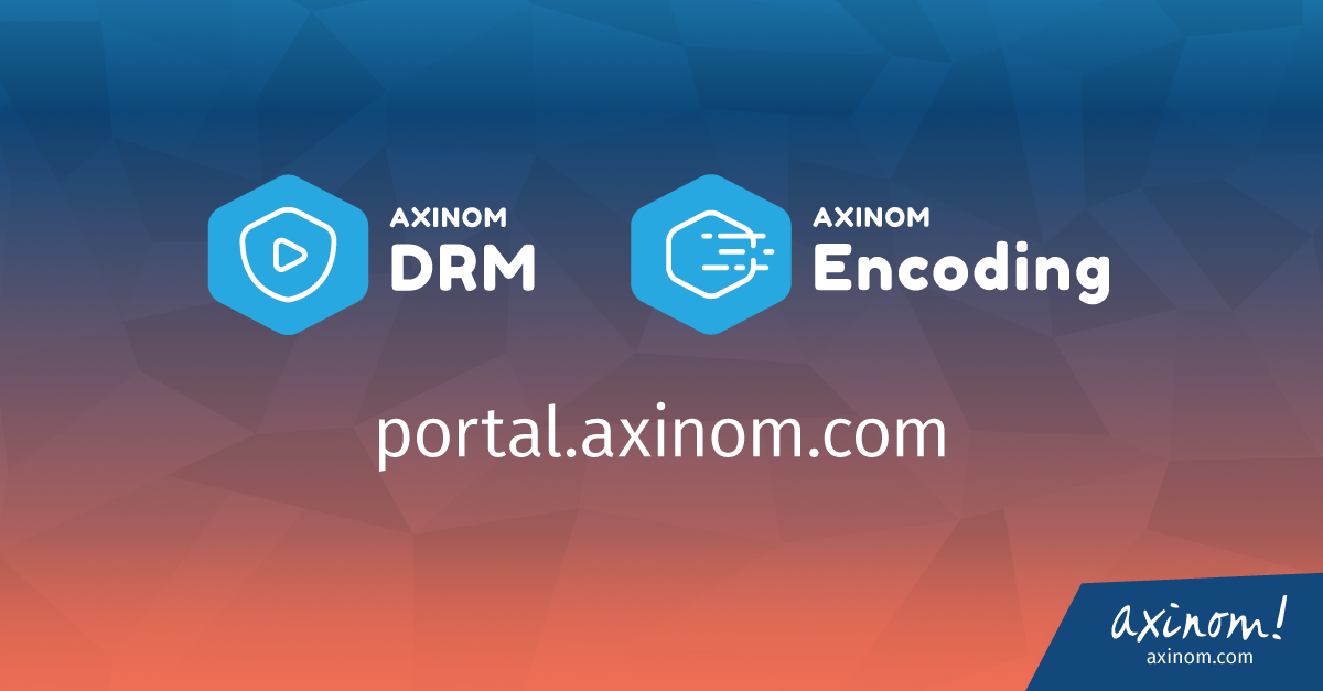 Axinom Portal - Evaluation | Documentation | Purchase